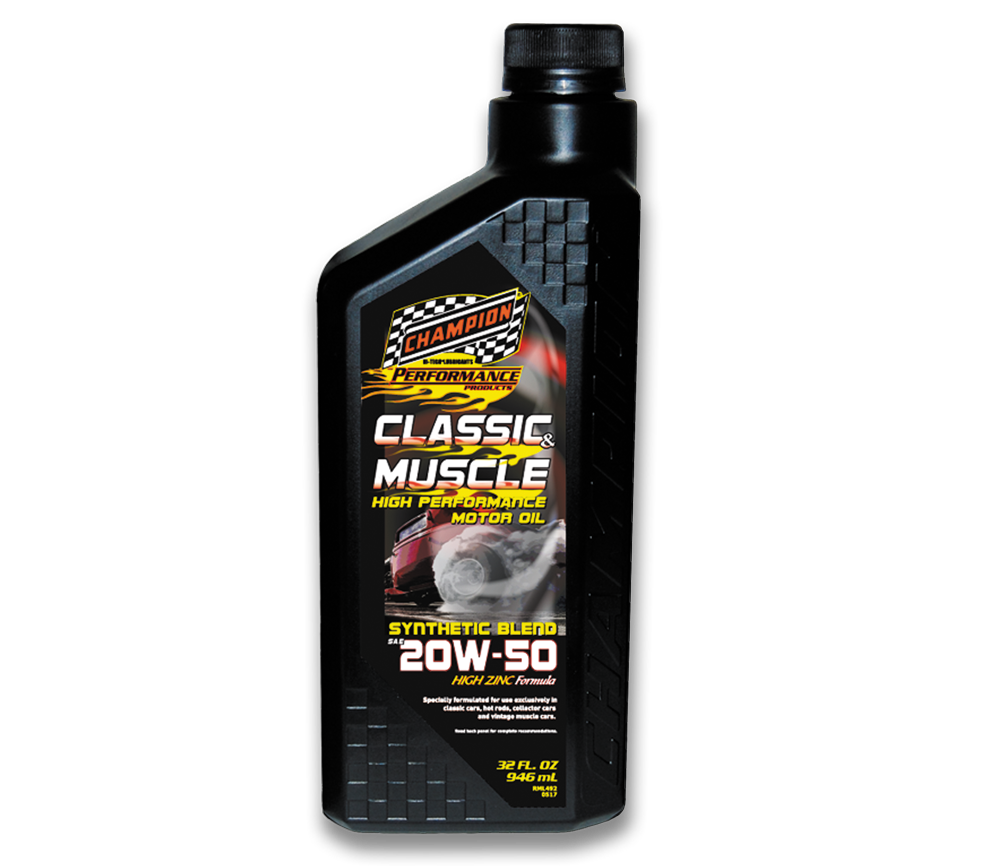 Classic & Muscle Motor Oils - Champion Brands