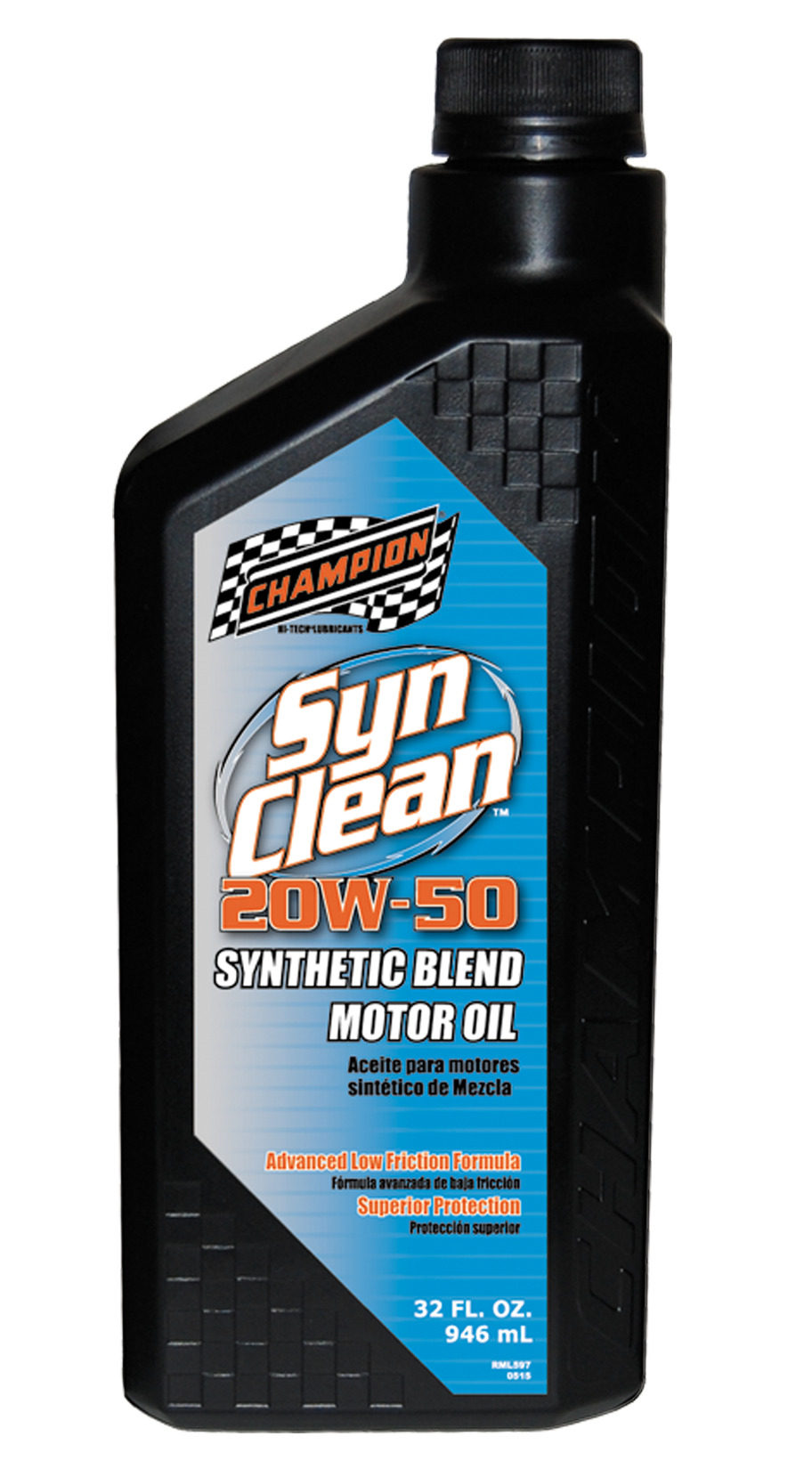 SynClean SAE 20W-50 Synthetic Blend, API Licensed SP - Champion Brands