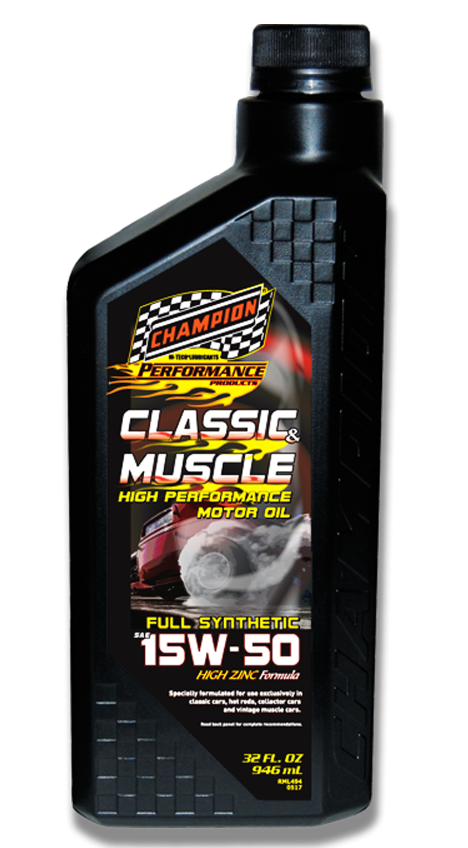 Classic & Muscle 15W-50 Full Synthetic Motor Oil - Champion Brands