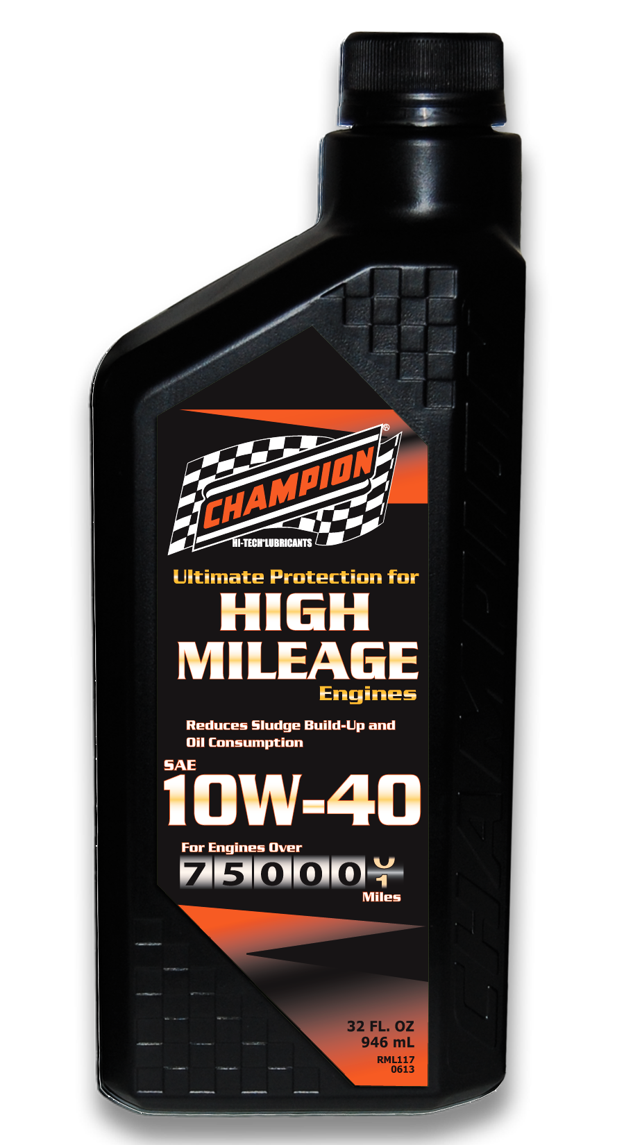 High Mileage SAE 10W-40 Motor Oil - Champion Brands